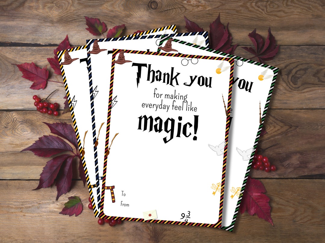 Magical Gift Card Holder, Thank You Teacher Gift, Thank You for Making ...