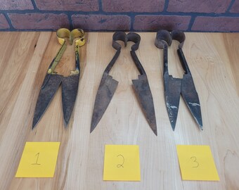 Vintage Sheep Shears Hand Sheep Shears Sheep Scissors Hand Operated ...