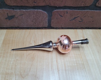 Mercury Glass Christmas Tree Topper - Etsy