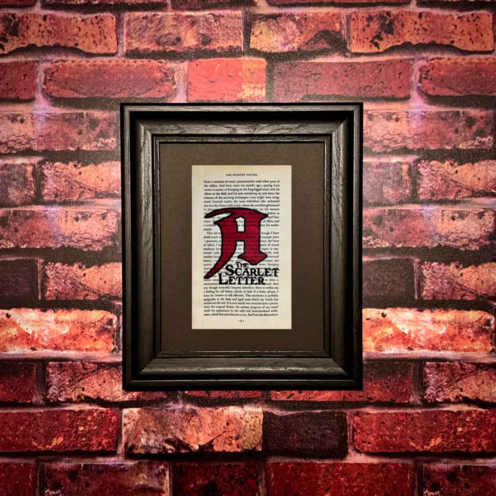 The Scarlet Letter - Etsy