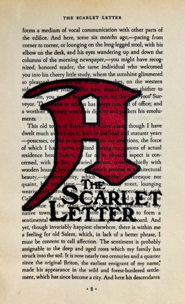 The Scarlet Letter - Etsy