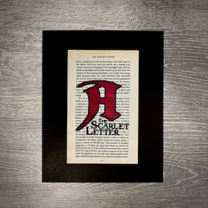 The Scarlet Letter - Etsy