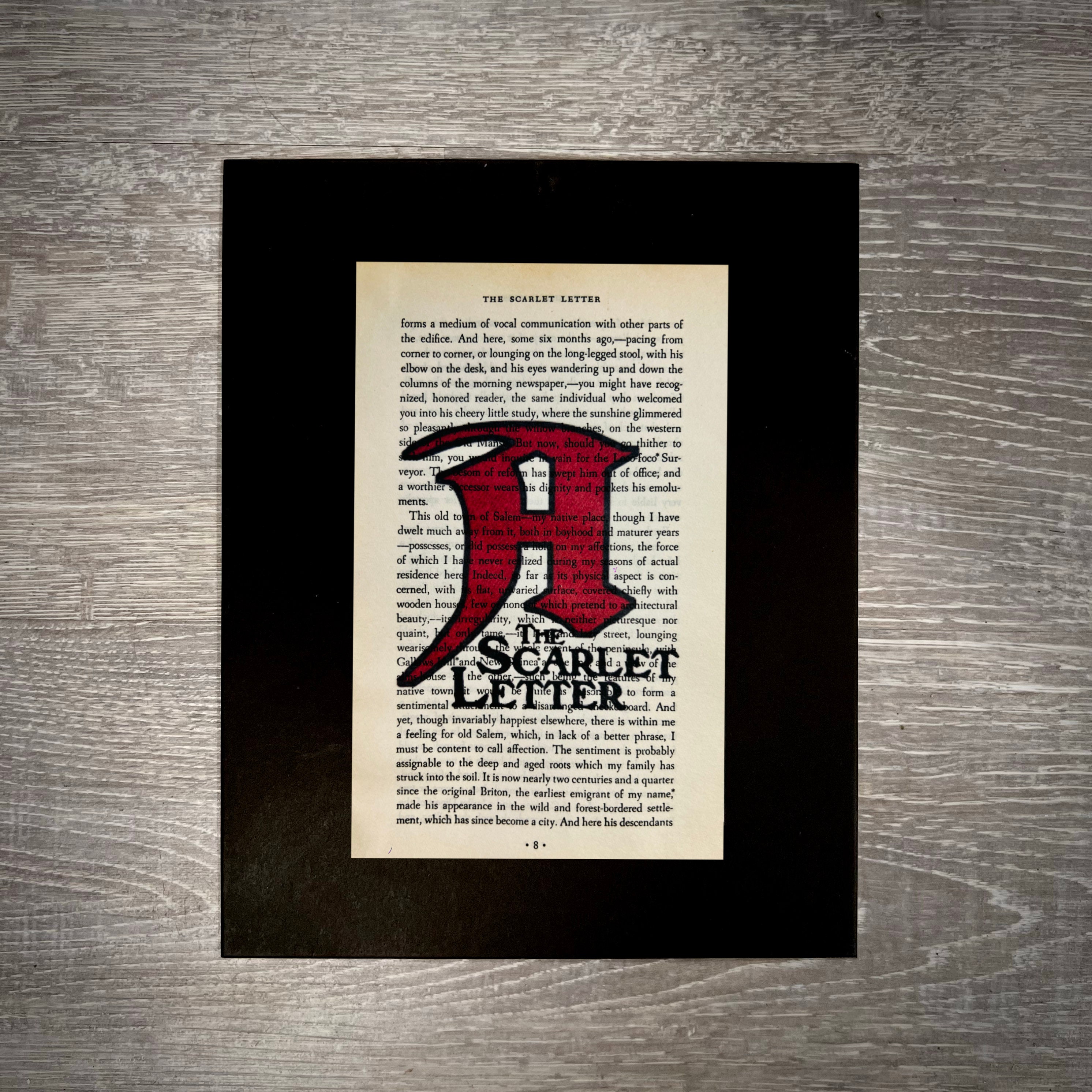 The Scarlet Letter - Etsy