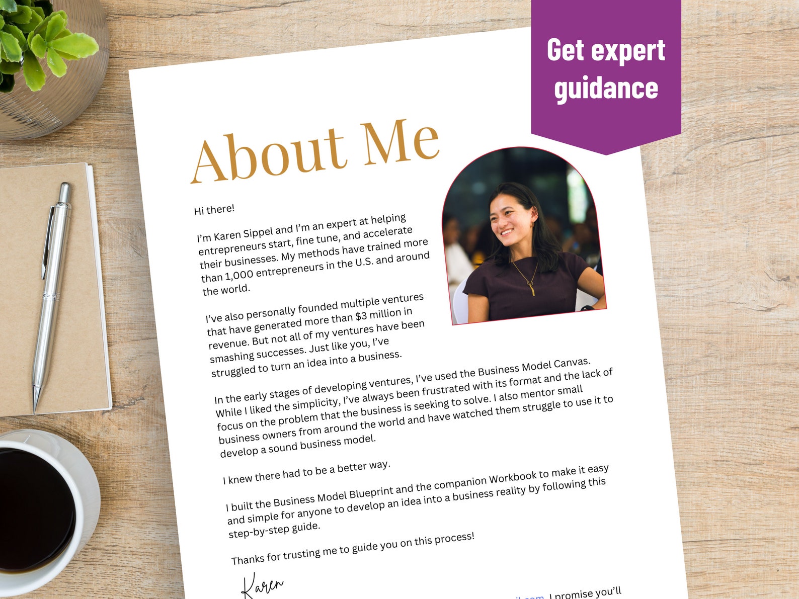 Editable Business Model Blueprint; Business Model Canvas; Fillable Lean ...