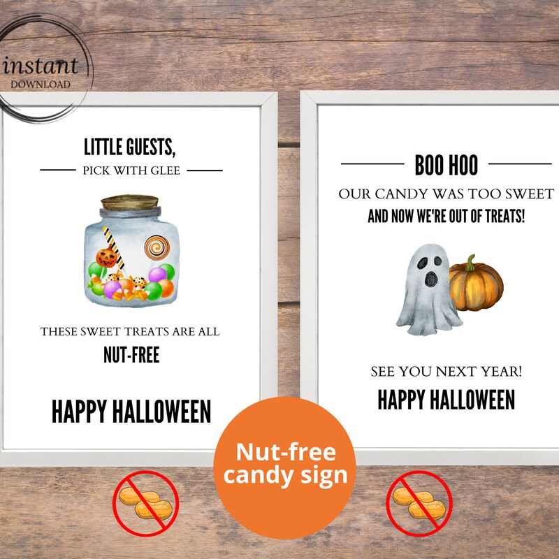 Sorry No Candy Sign - Etsy