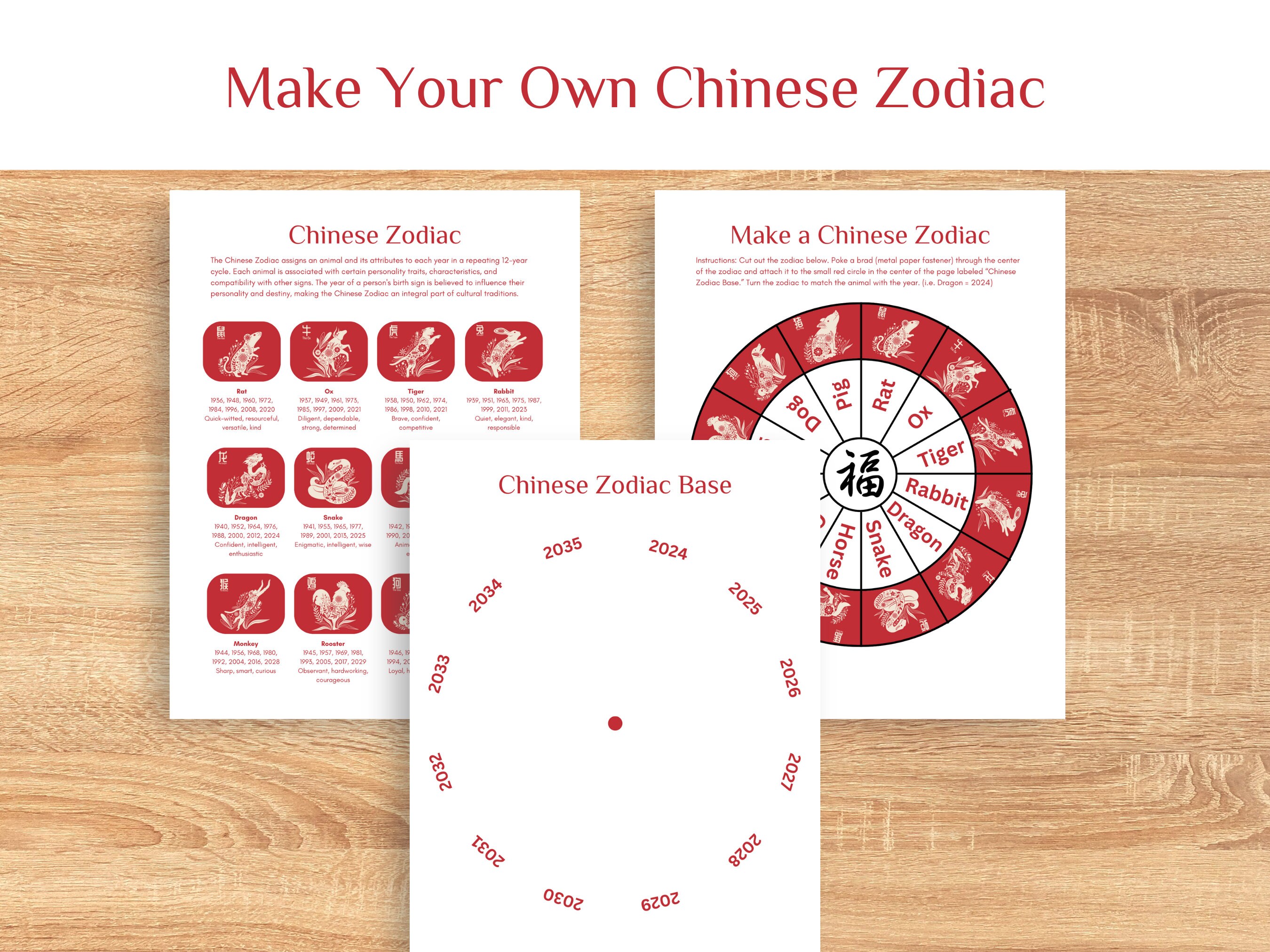Chinese New Year Learning and Game Bundle; Lunar New Year; Chinese ...