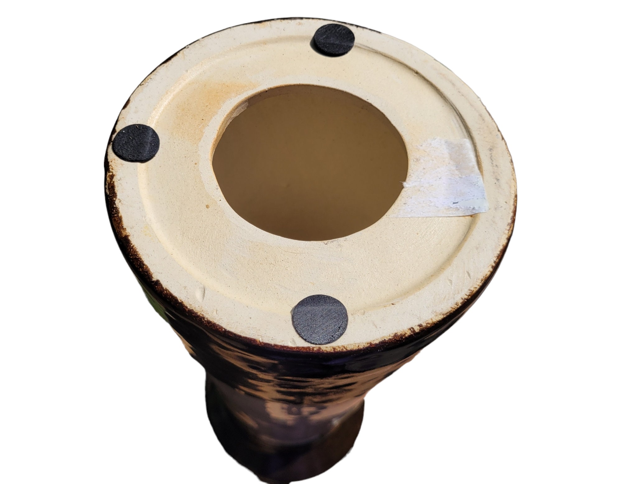 Two Tone Drip Column Ceramic 12 Candle Holder - Etsy