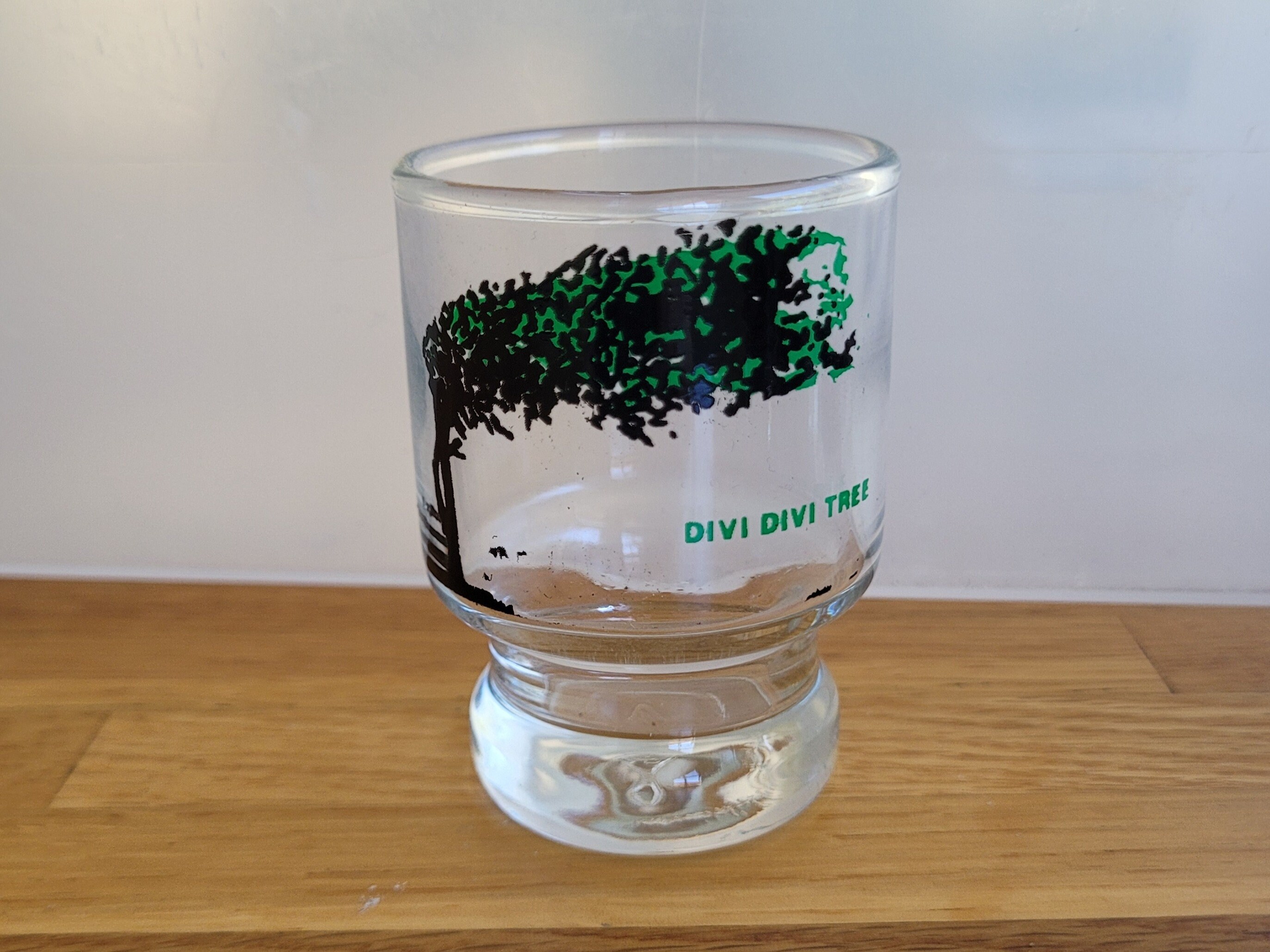 Aruba Divi Divi Tree Pedestal Shot Glass - Etsy