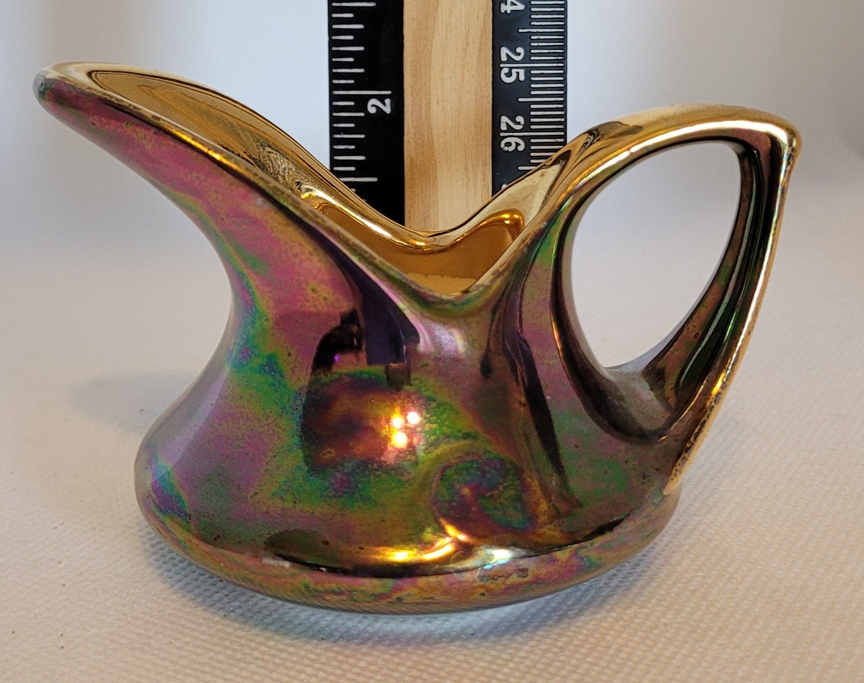 Vintage Pearl China Co Hand Decorated 22K Gold Creamer Pitcher - Etsy