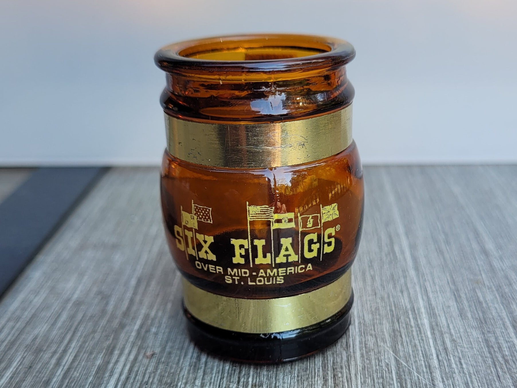 Six Flags Souvenir Mini Mug Glass - Etsy