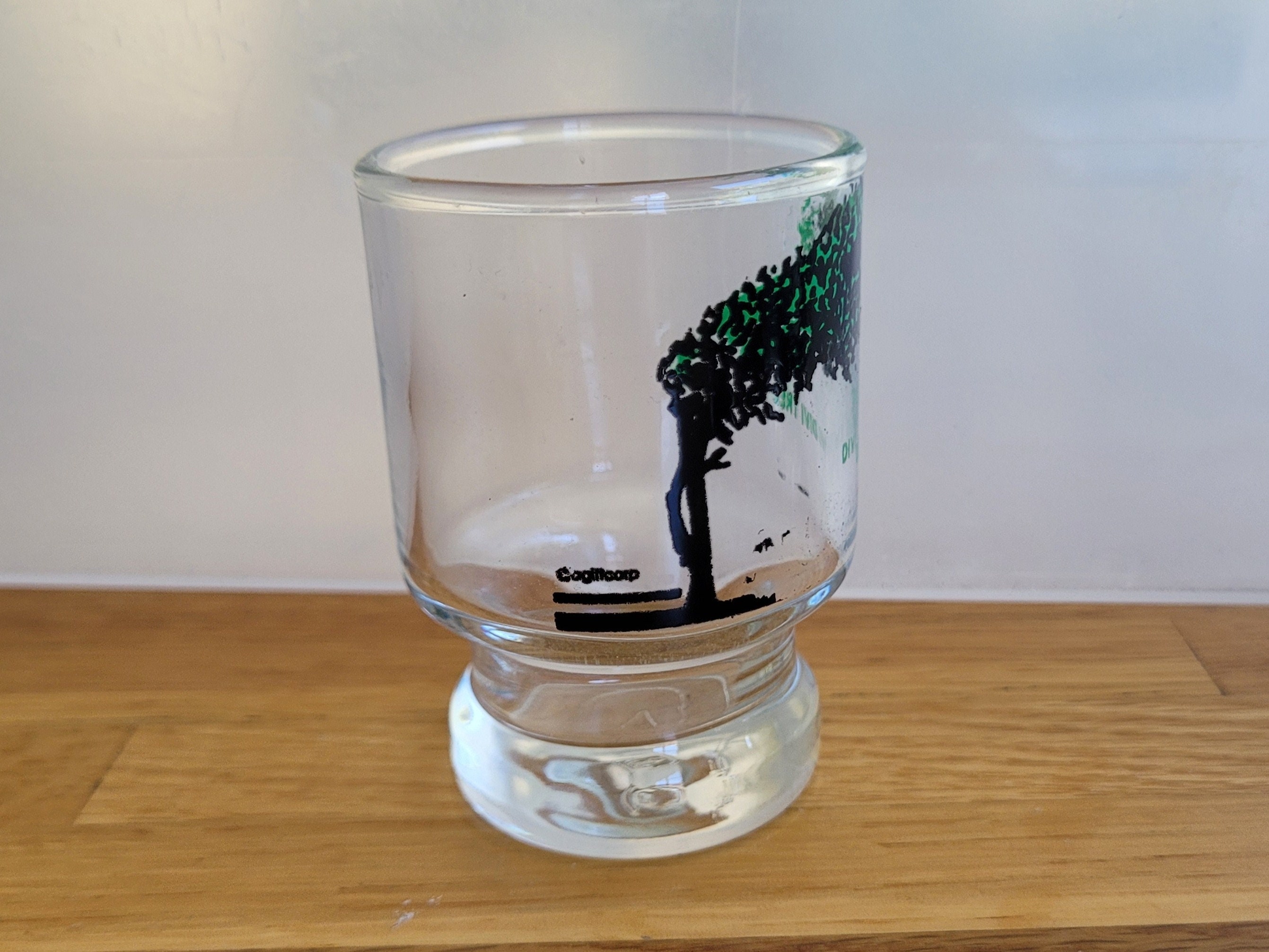 Aruba Divi Divi Tree Pedestal Shot Glass - Etsy