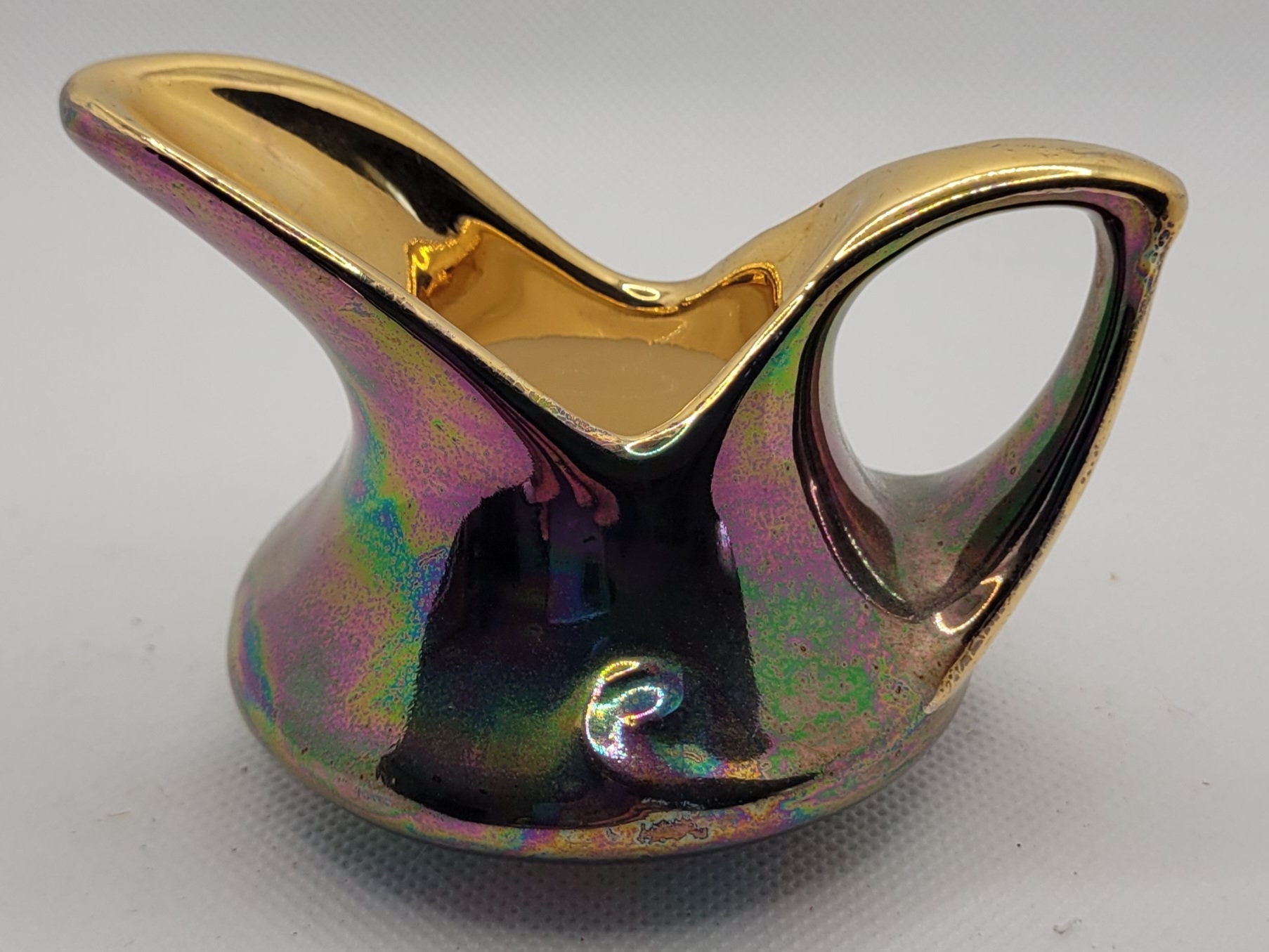 Vintage Pearl China Co Hand Decorated 22K Gold Creamer Pitcher - Etsy