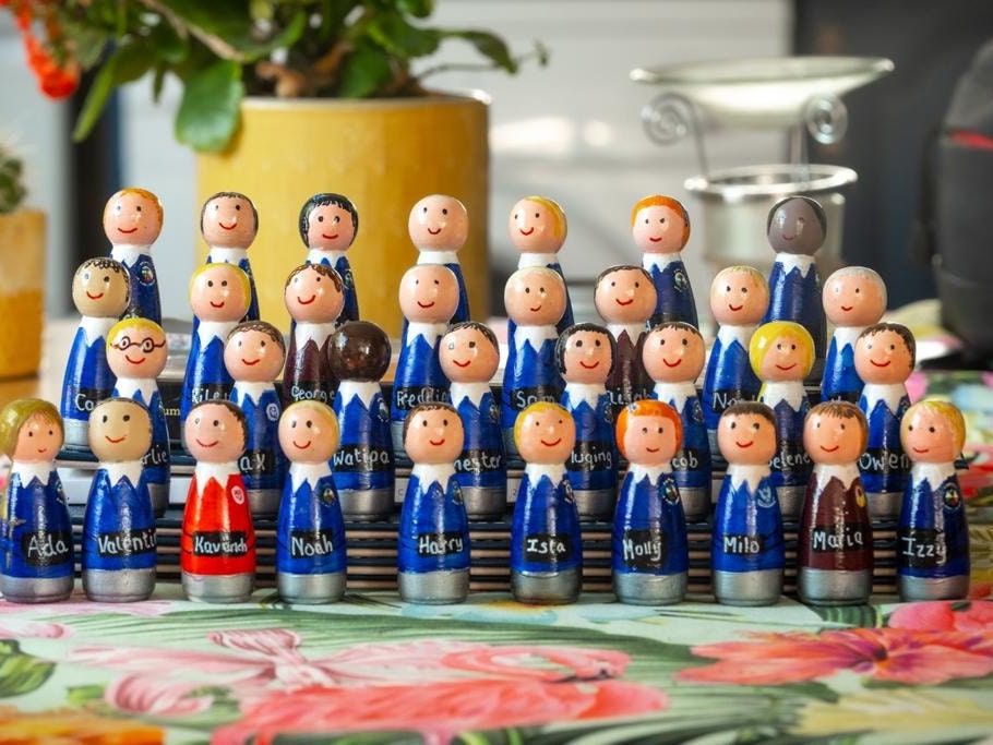 Personalised Mini School Children - Etsy