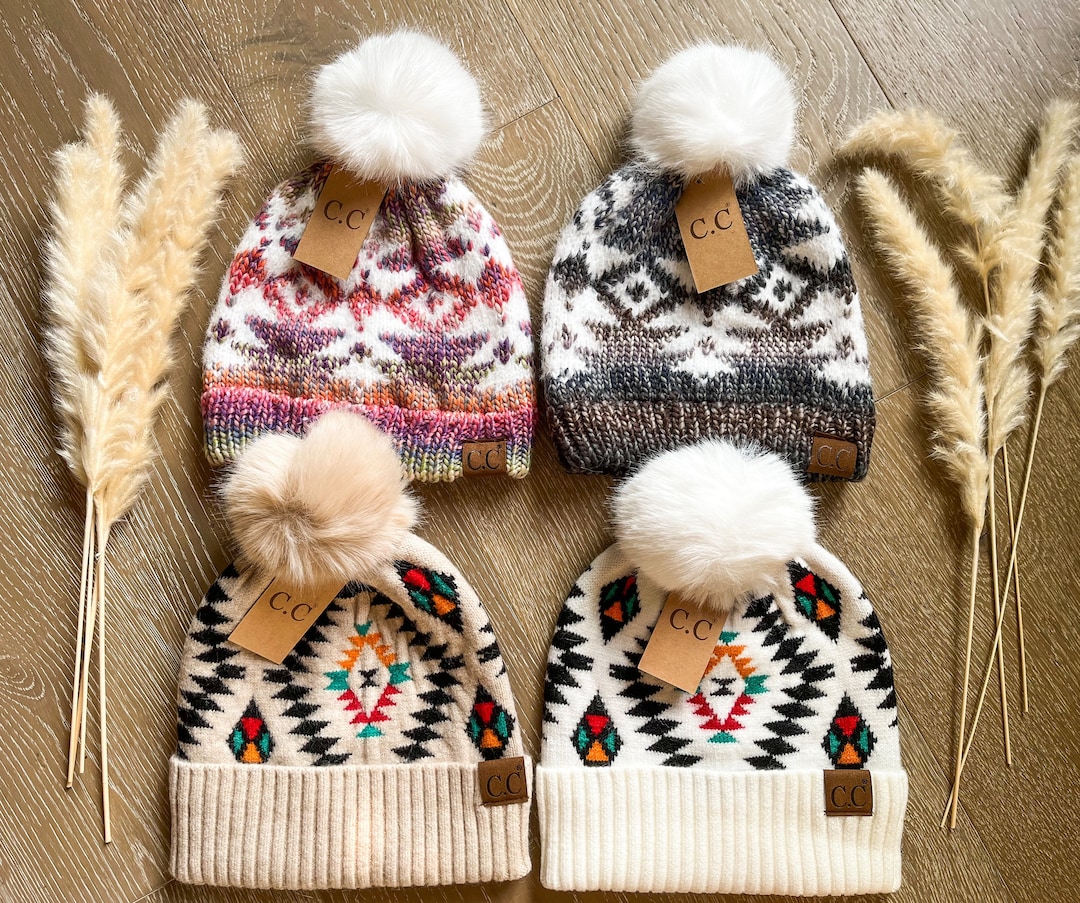 Chunky Winter Hat, Soft Winter Hat, Cute Knit Beanie, Womens Winter Hat ...