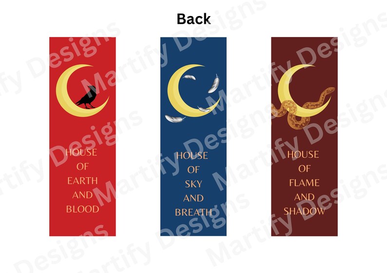 Printable Bookmarks Inspired by the Crescent City Series by Sarah J ...
