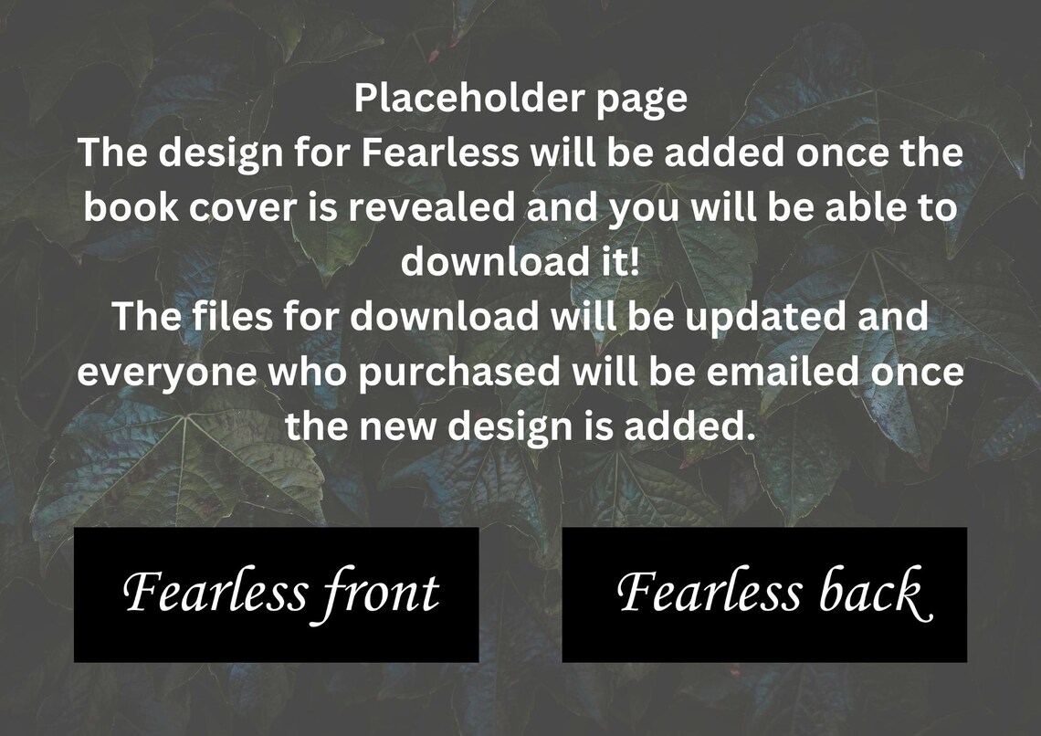 Printable Bookmarks Inspired by the Powerless Trilogy by Lauren Roberts ...