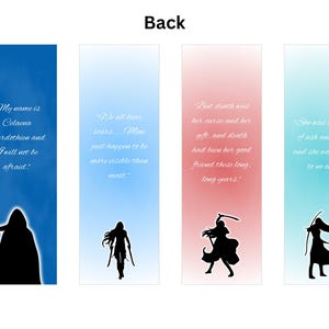 Printable Bookmarks Inspired by the Throne of Glass Series by Sarah J ...