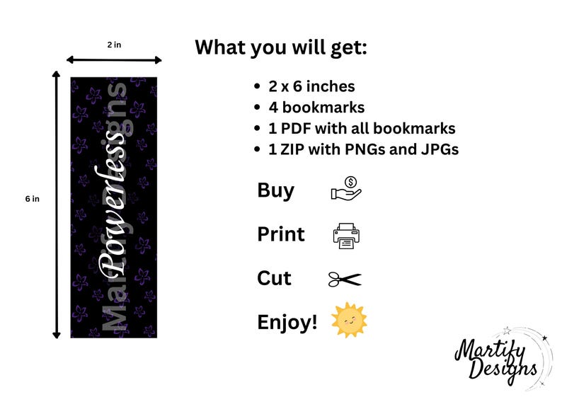 Powerless Trilogy Bookmarks: Paedyn, Kai, Lauren Roberts (digital ...