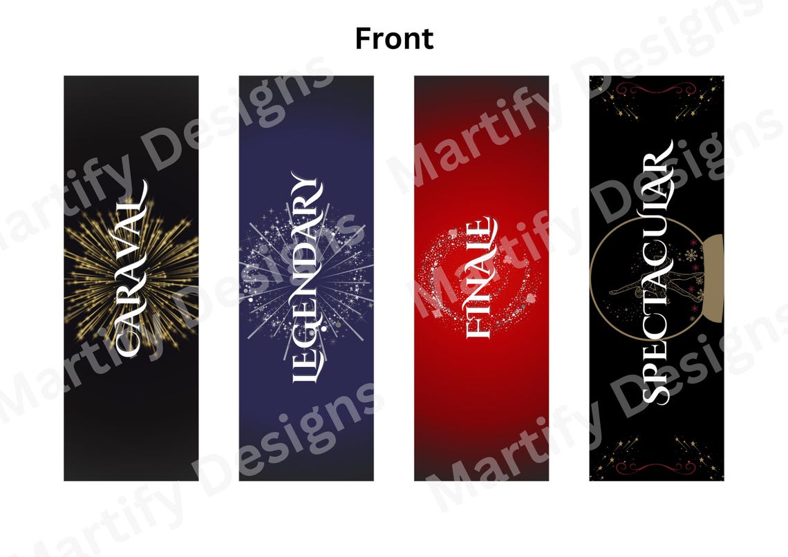 Printable Bookmarks Inspired by the Caraval Series by Stephanie Garber ...
