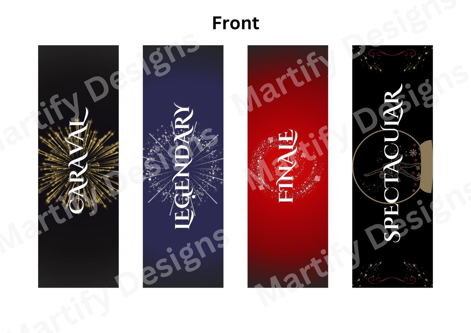 Printable Bookmarks Inspired by the Caraval Series by Stephanie Garber ...