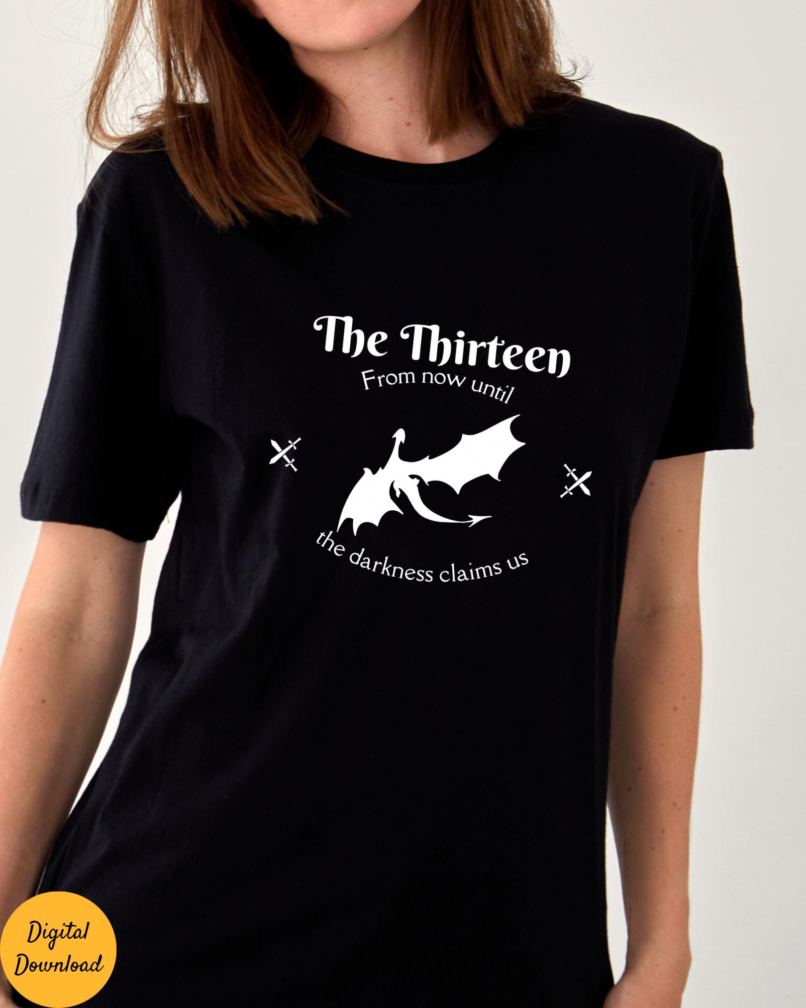 Throne of Glass T-shirt Design: the Thirteen, Manon Blackbeak (SVG PNG ...