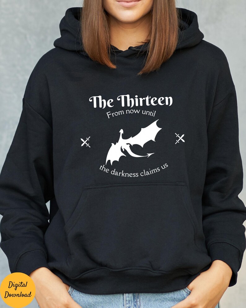Throne of Glass T-shirt Design: the Thirteen, Manon Blackbeak (SVG PNG ...