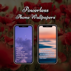 Phone Wallpapers Inspired by the Powerless Trilogy by Lauren Roberts ...