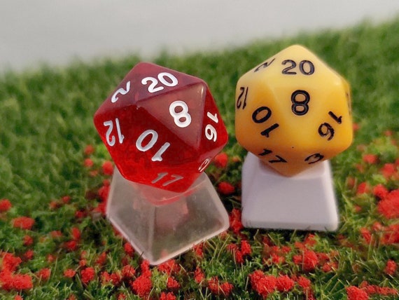 D20 Keycap D&D Dice Dungeons and Dragons - Etsy