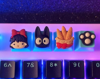 Jiji Artisan Keycap Kiki's Delivery Service Keycap Studio Ghibli ...