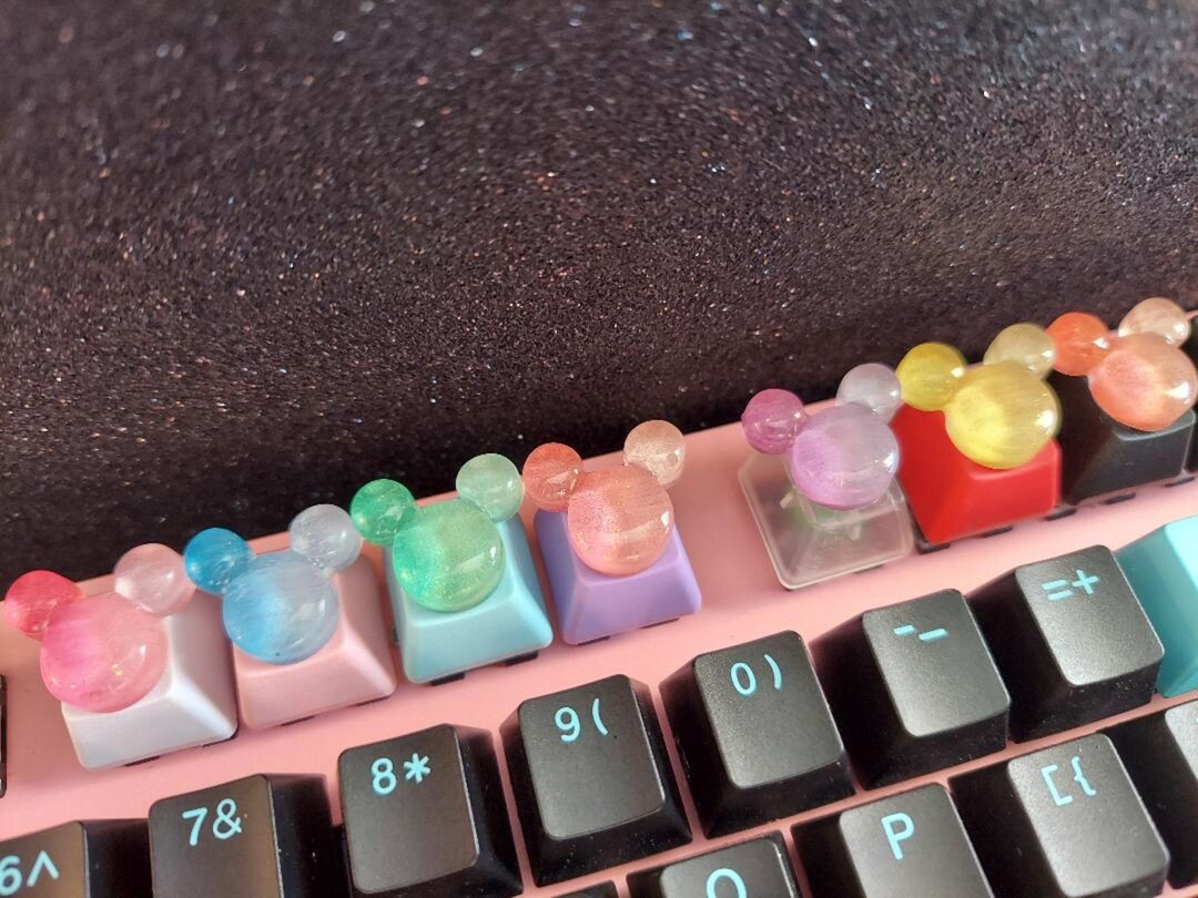 Ombre Mickey Inspired Keycap - Etsy