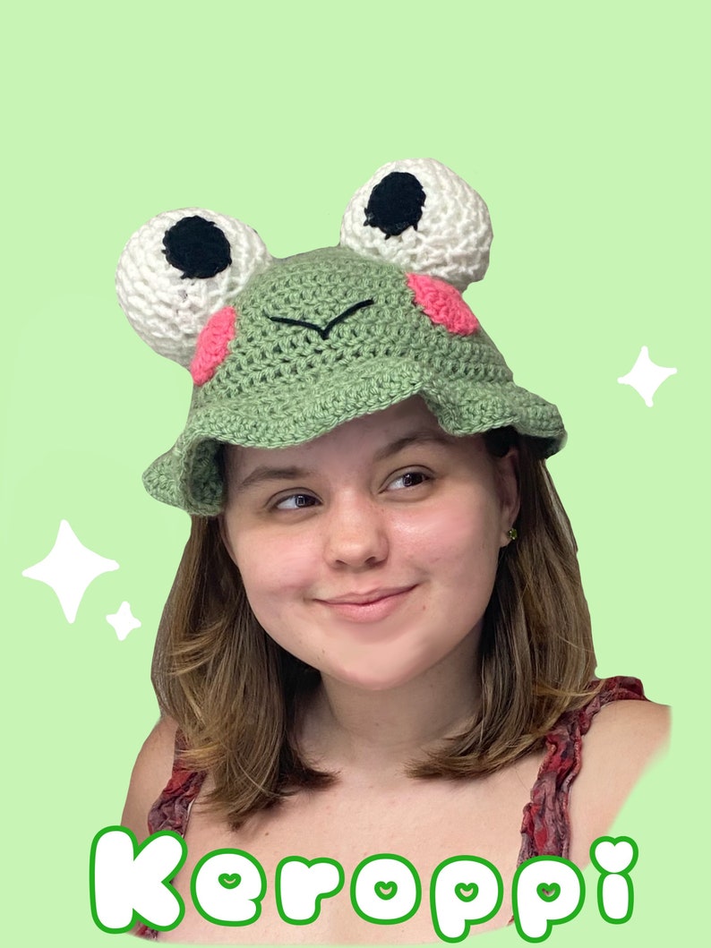 Keroppi Bucket Hat - Etsy