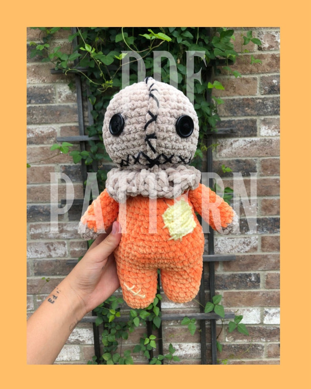 Sam Trick R Treat Pattern - Etsy