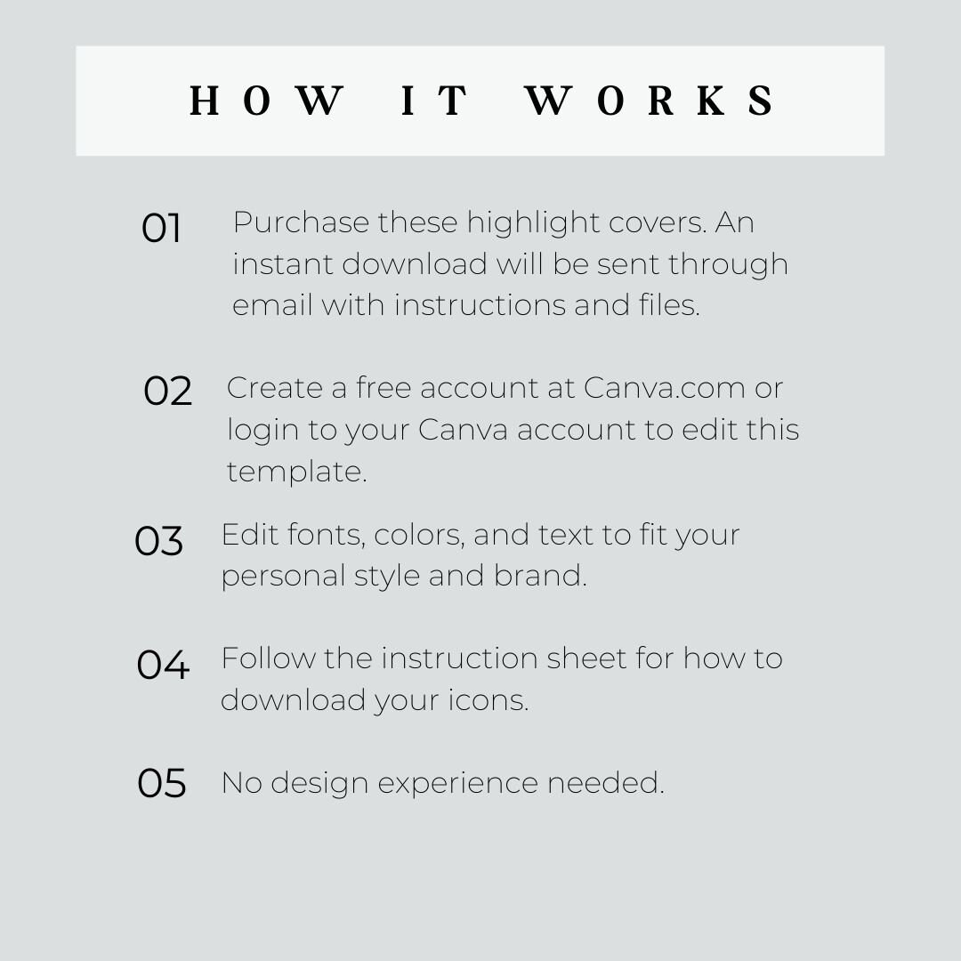 Construction Instagram Highlight Covers: Contractor Story Icons (105 ...