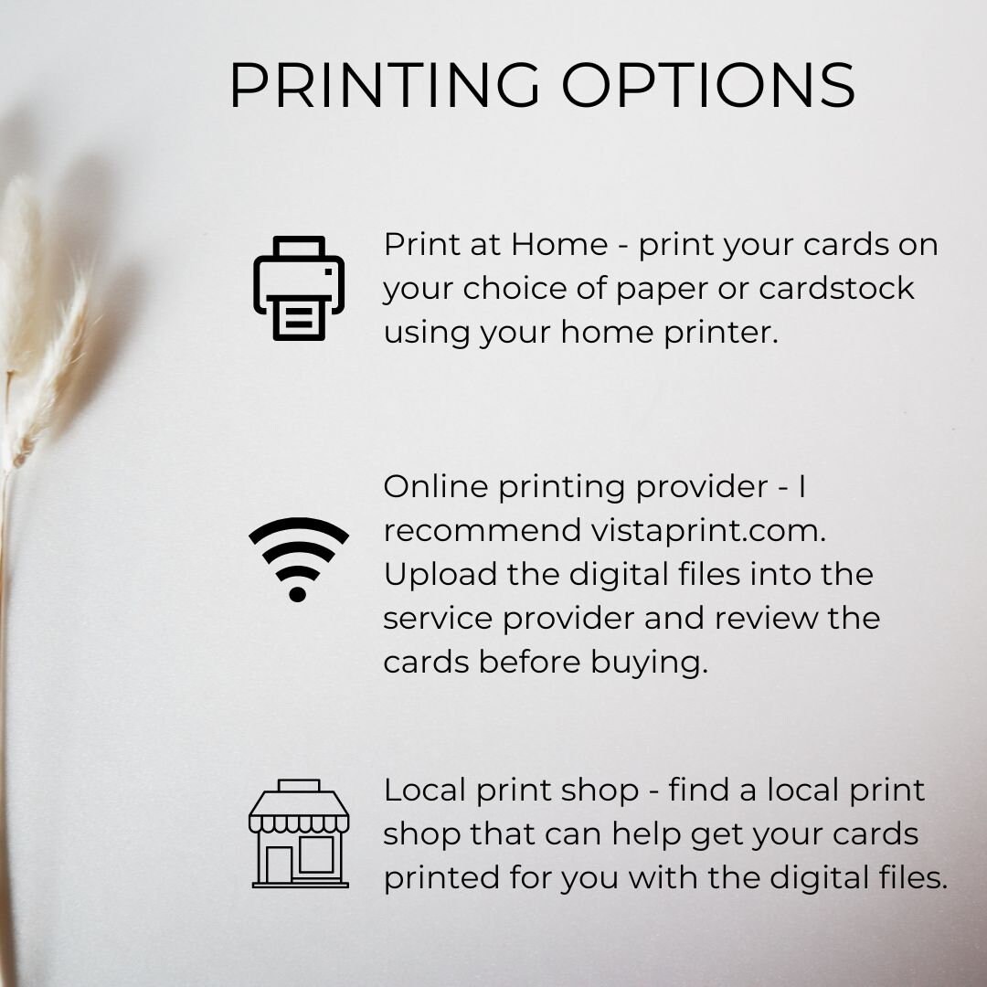 Rainbow Order Package Card for Small Business, Printable Package Insert ...