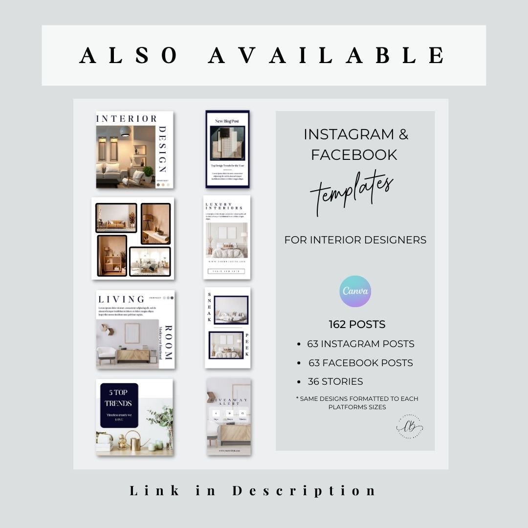 Interior Designer Instagram Highlight Covers, Home Decorator Story ...