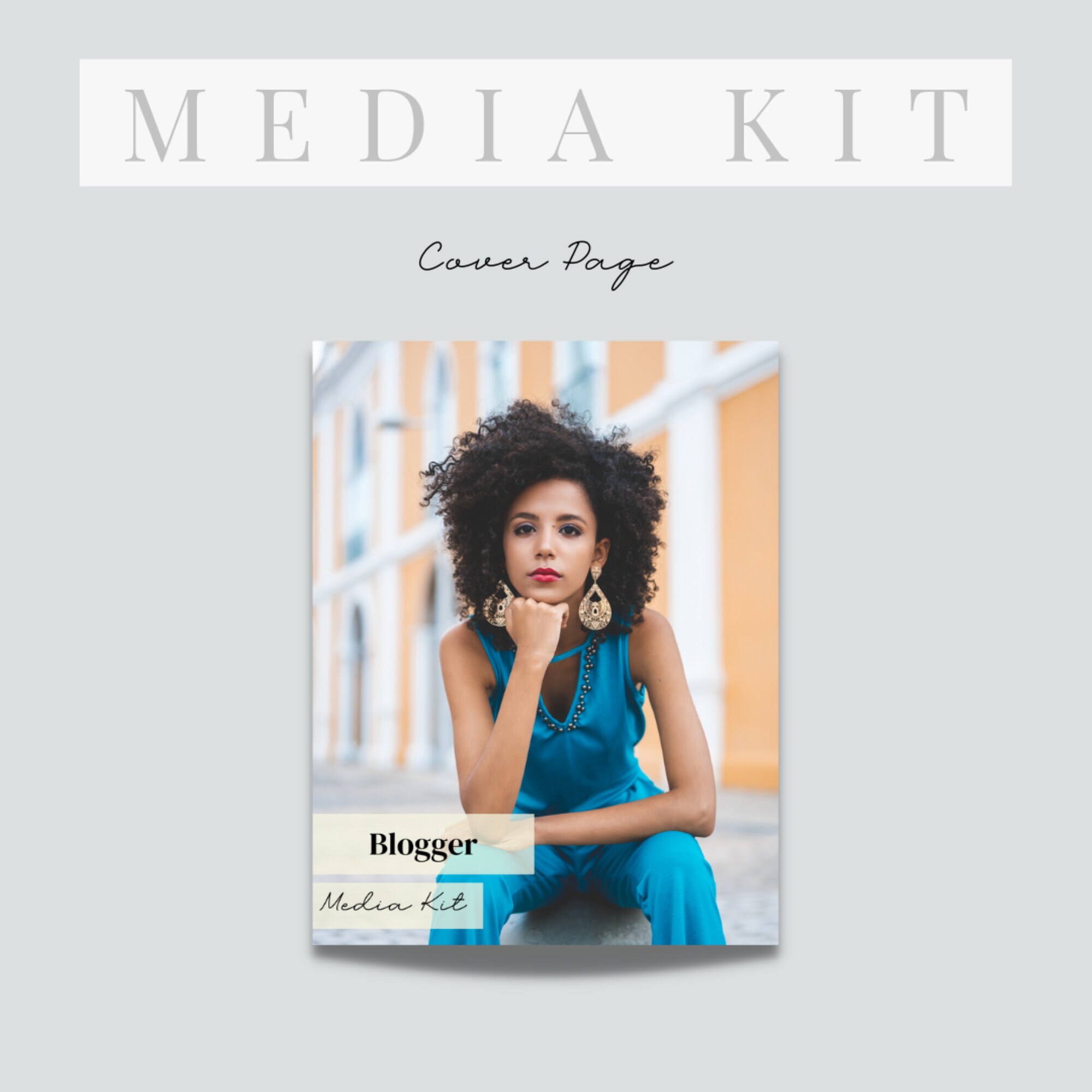 Influencer Media Kit, Blogger Marketing Toolkit, Press Kit, Company ...
