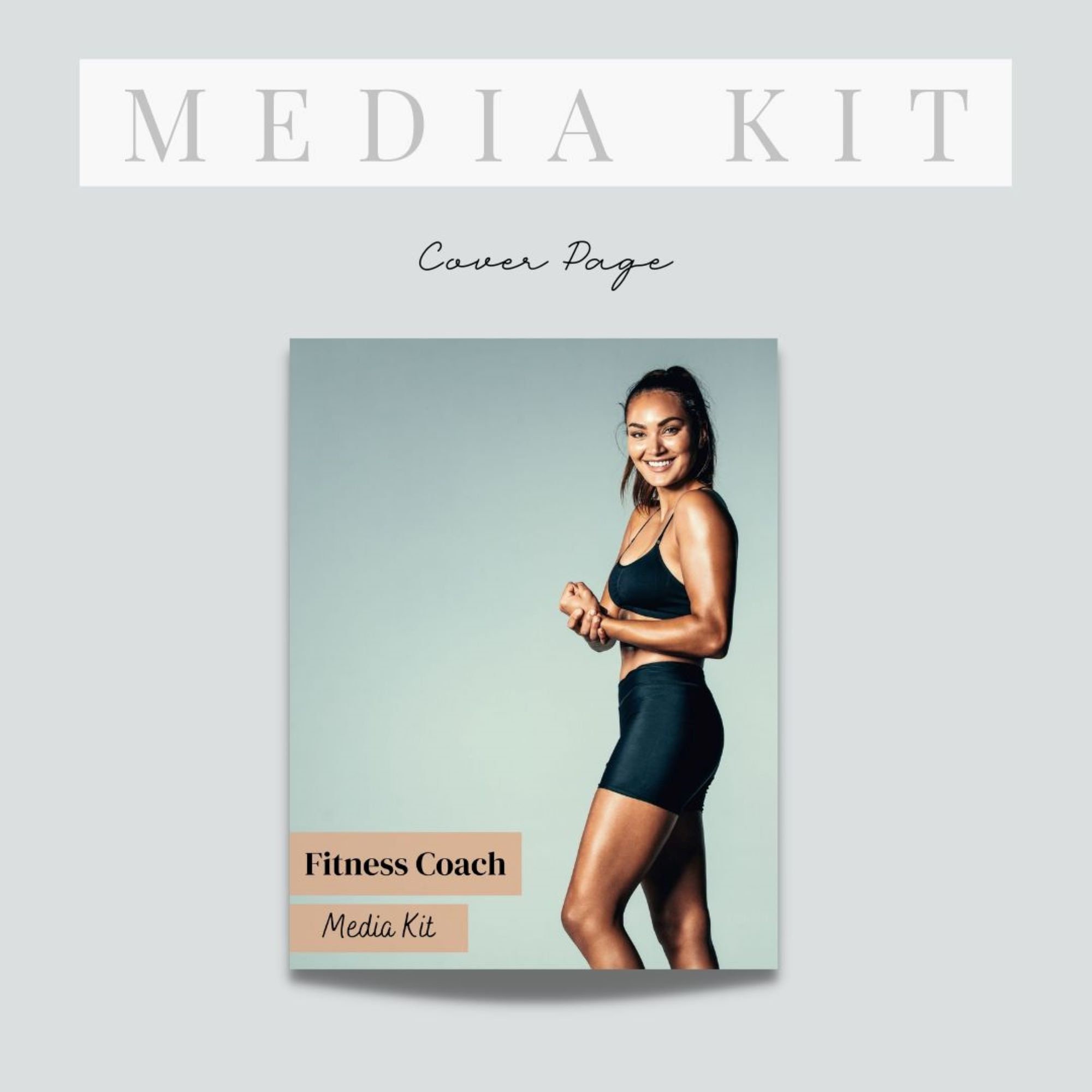 Influencer Media Kit, Blogger Media Kit, Media Kit Template, Press Kit ...