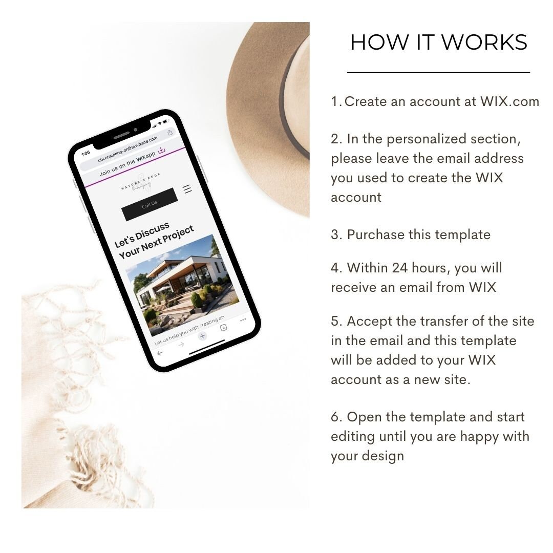 Wix Website Template for Landscaping Businesses, Landscaper Website ...