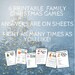 Printable Christmas Family Game Bundle - Etsy
