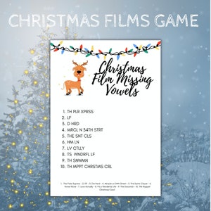 Printable Christmas Family Game Bundle - Etsy