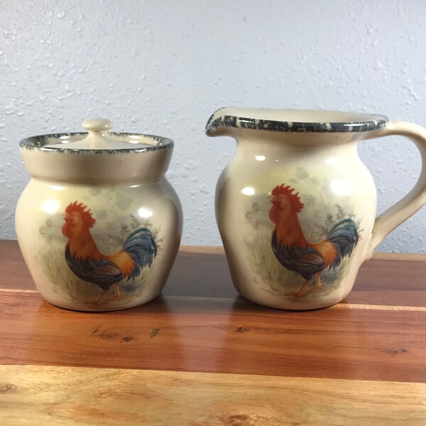 Rooster Pitcher - Etsy