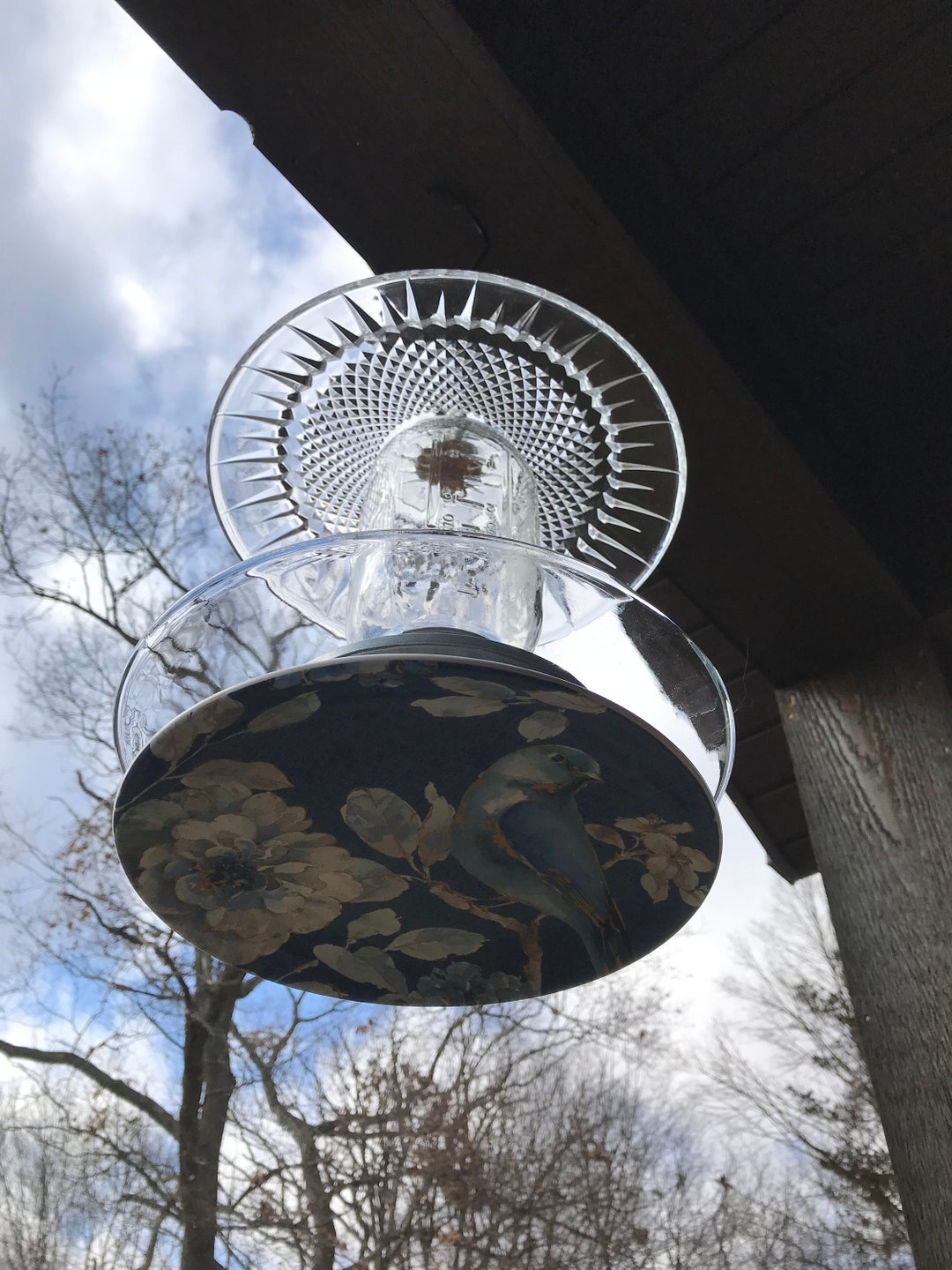 Bird Feeder With Glass 1 Quart Ball Mason Jar 32 Ounce Chicken Feeder ...