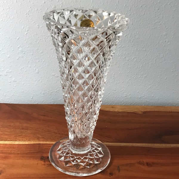Princess House Crystal Flower Vase - Etsy