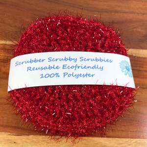 SINGLE Layer Cleaning Scrubbies / Exfoliating Facial Scrubber / Scrubby ...