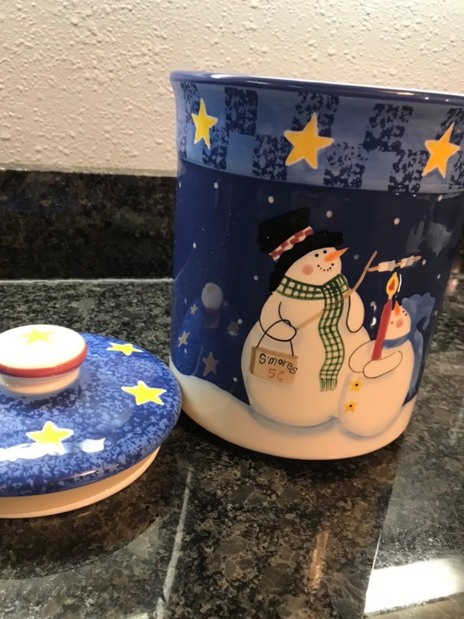 Jolly Follies by Sandi Gore the S’more the Merrier Ceramic Snowman ...