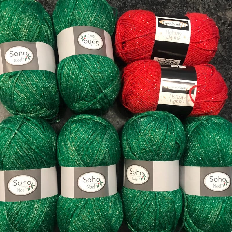 Holiday Yarn - Etsy
