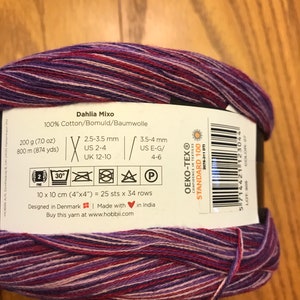 Yarn Destash Sultan Cotton Kings and Hobbii Yarn Cakes 200g/skein 874 ...