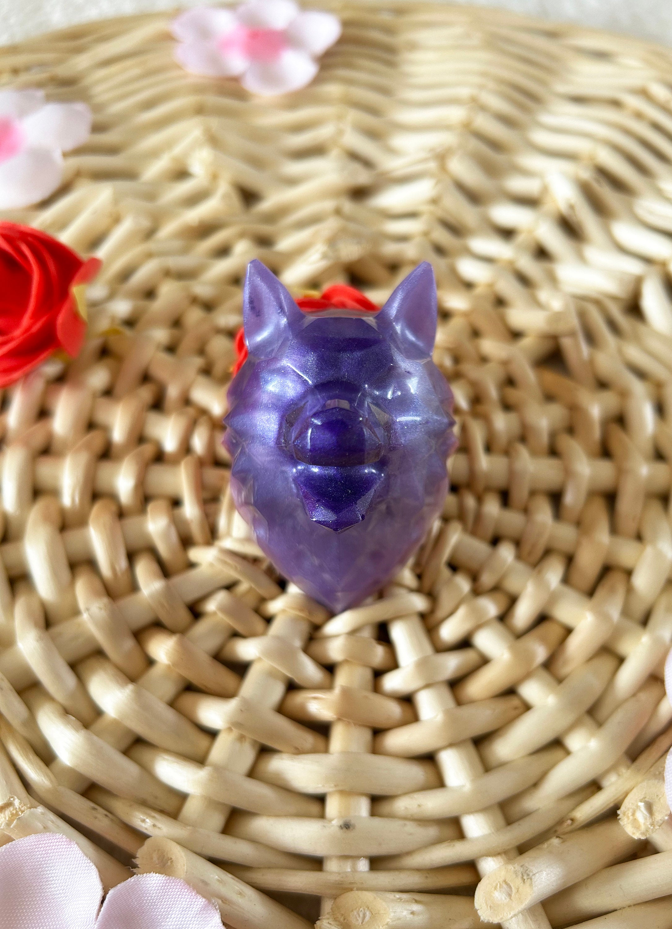 Epoxy Resin Wolf Head Modern and Design - Etsy