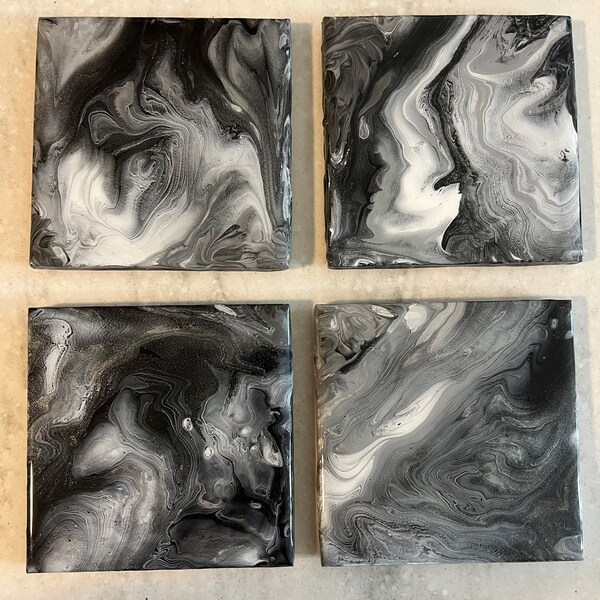 Acrylic Painting Coasters - Etsy