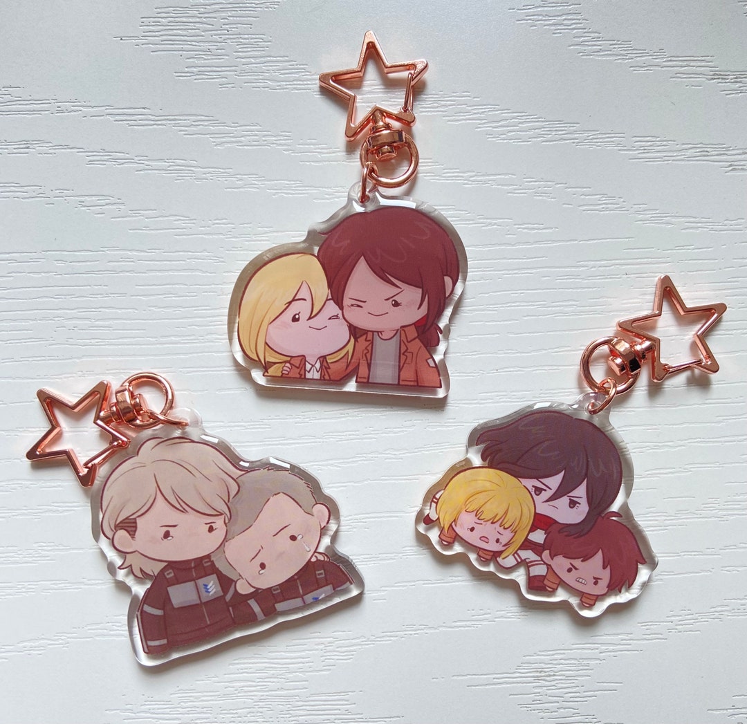 Snk Epoxy Keychains - Etsy